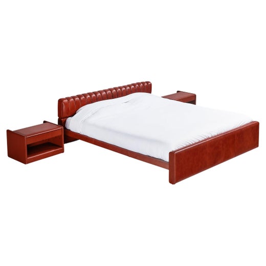 Vanity and chair, Poltrona Frau, Designer Luigi Massoni 1969 at 1stDibs