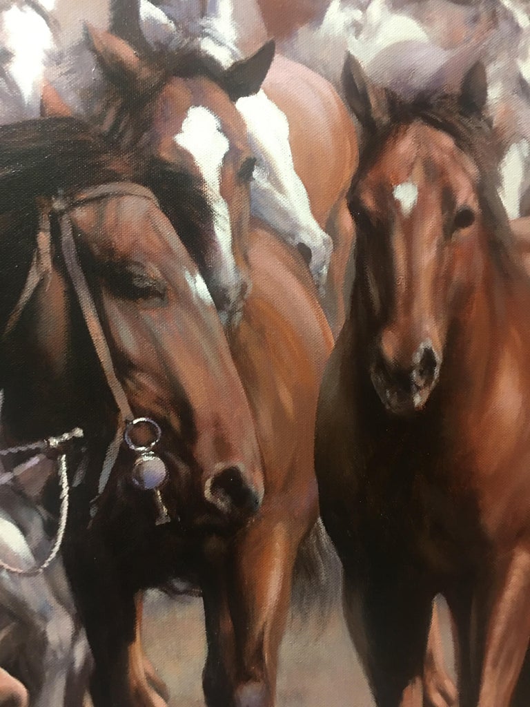 Luigi Rocca - La Roseta Ranch by Italian Painter Luigi Rocca at 1stDibs ...