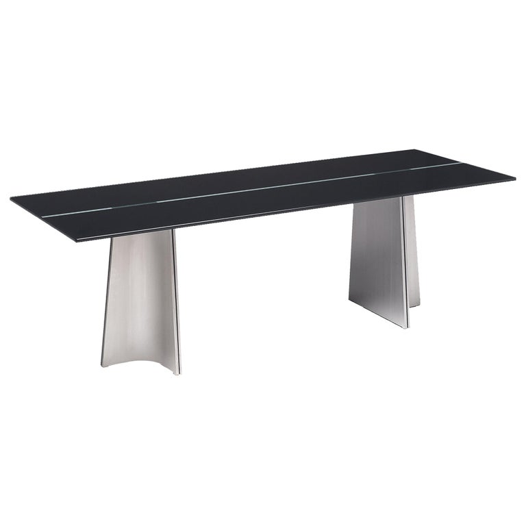 Luigi Saccardo Postmodern 'Ufo' Table with Metal Legs, 1970s For Sale ...