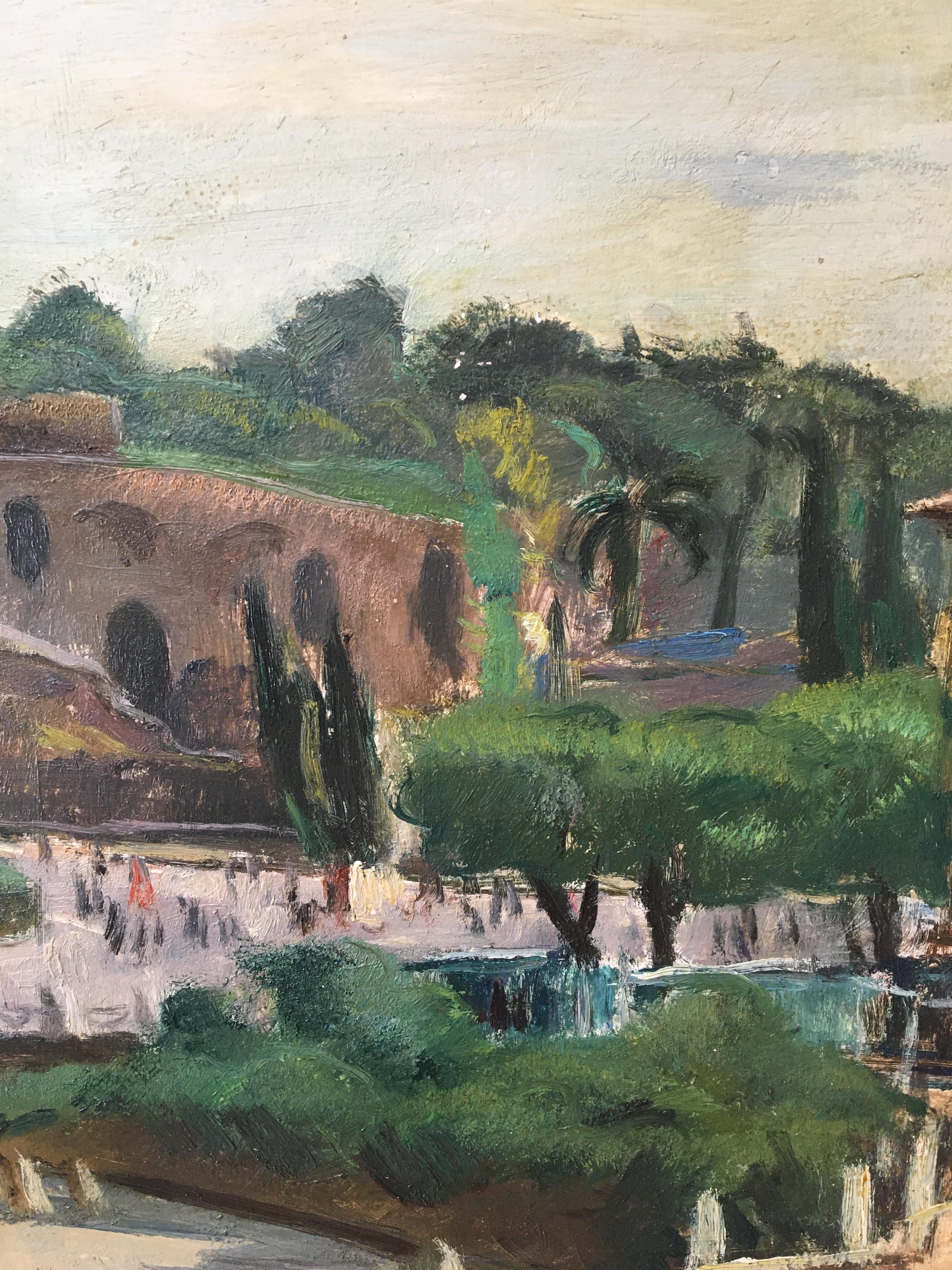 Luigi Surdi - The Colosseum and the Domus Aurea, Rome For Sale at ...