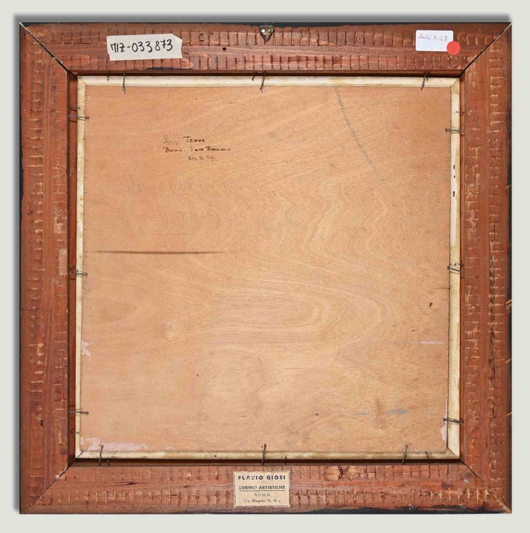 Luigi Tarra - View of the Forum Romanum - Painting by Luigi Tarra ...