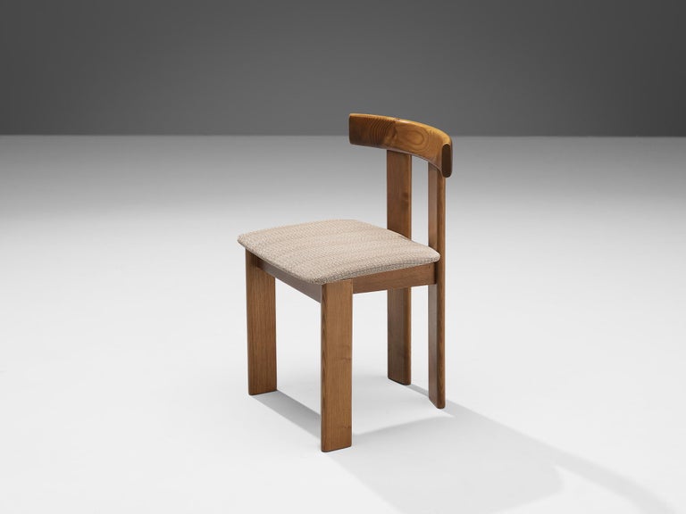 Luigi Vaghi for Former Set of Six Dining Chairs in Ash For Sale at 1stDibs