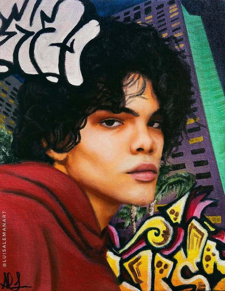 Luis Aleman - Julian, Painting, Acrylic on Canvas For Sale at 1stDibs