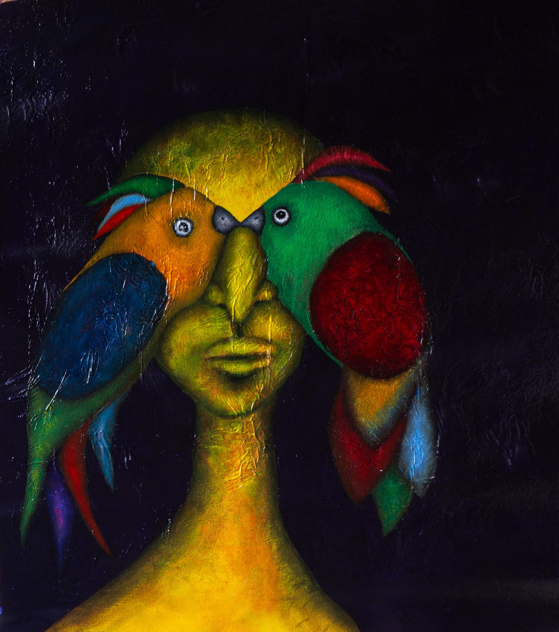 Luis Alexander Rodríguez (Ie-Xiua) - Figurative Oil Painting On Canvas ...