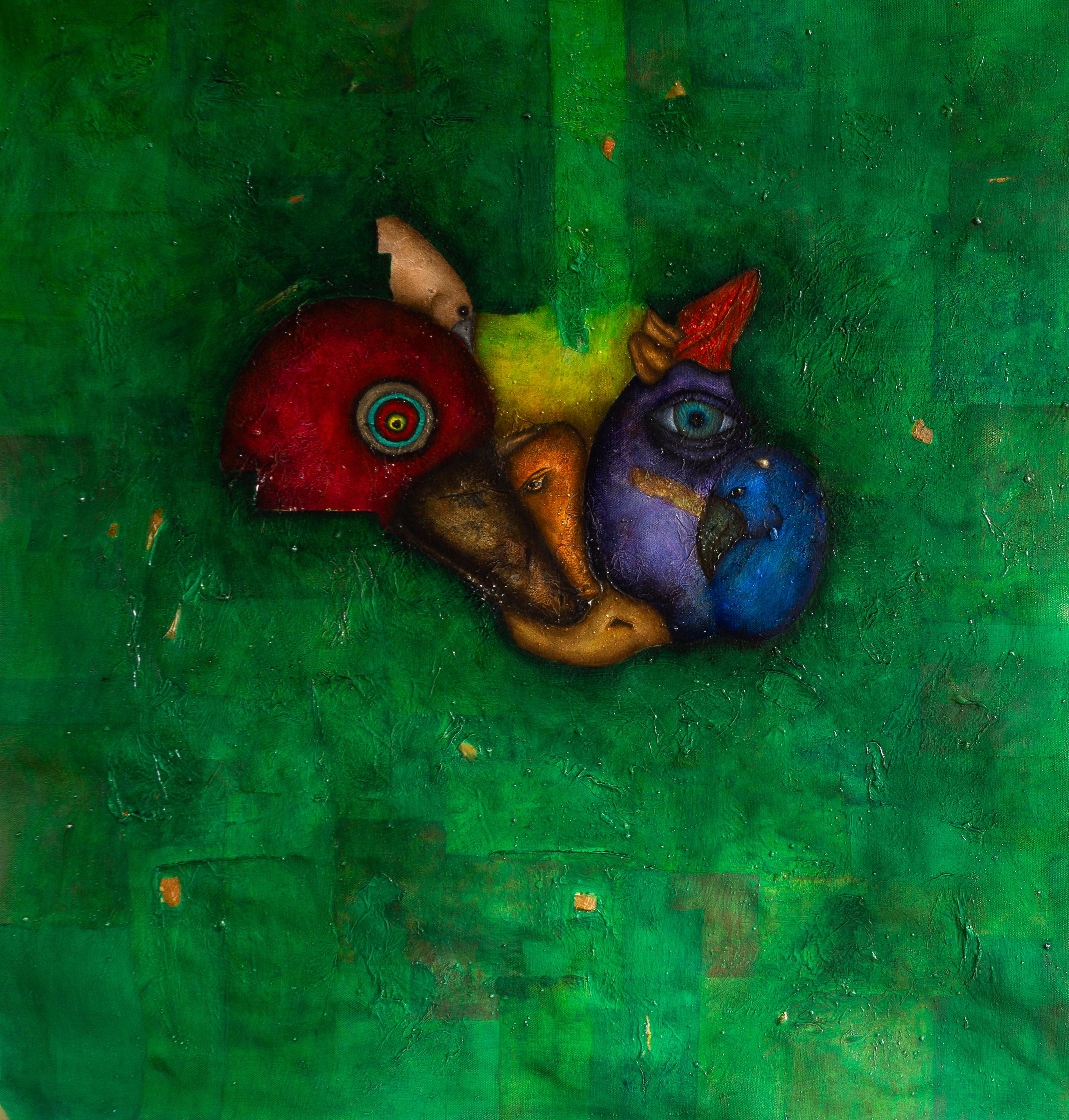 Luis Alexander Rodríguez (Ie-Xiua) - study for a portrait For Sale at ...