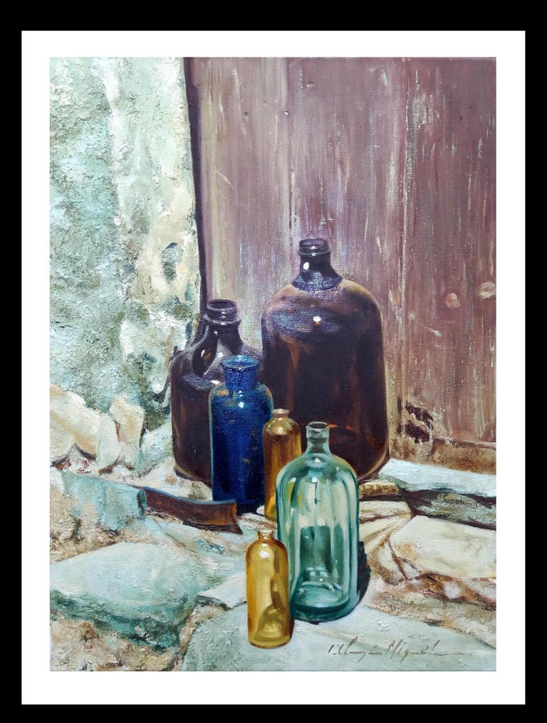 Luis Almazan Miquel - Almazan Realistic Still Life Acrylic Painting For ...