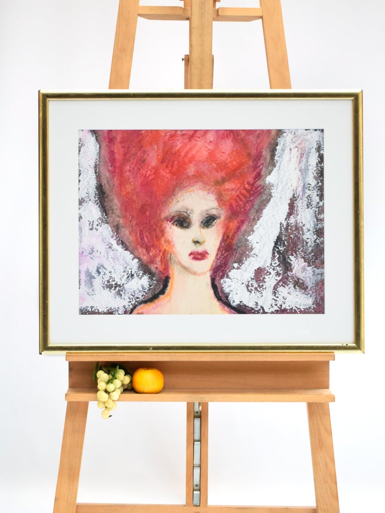 Luis Filcer - Woman with red hair - Luis Filcer - Expressionsm - Dutch ...