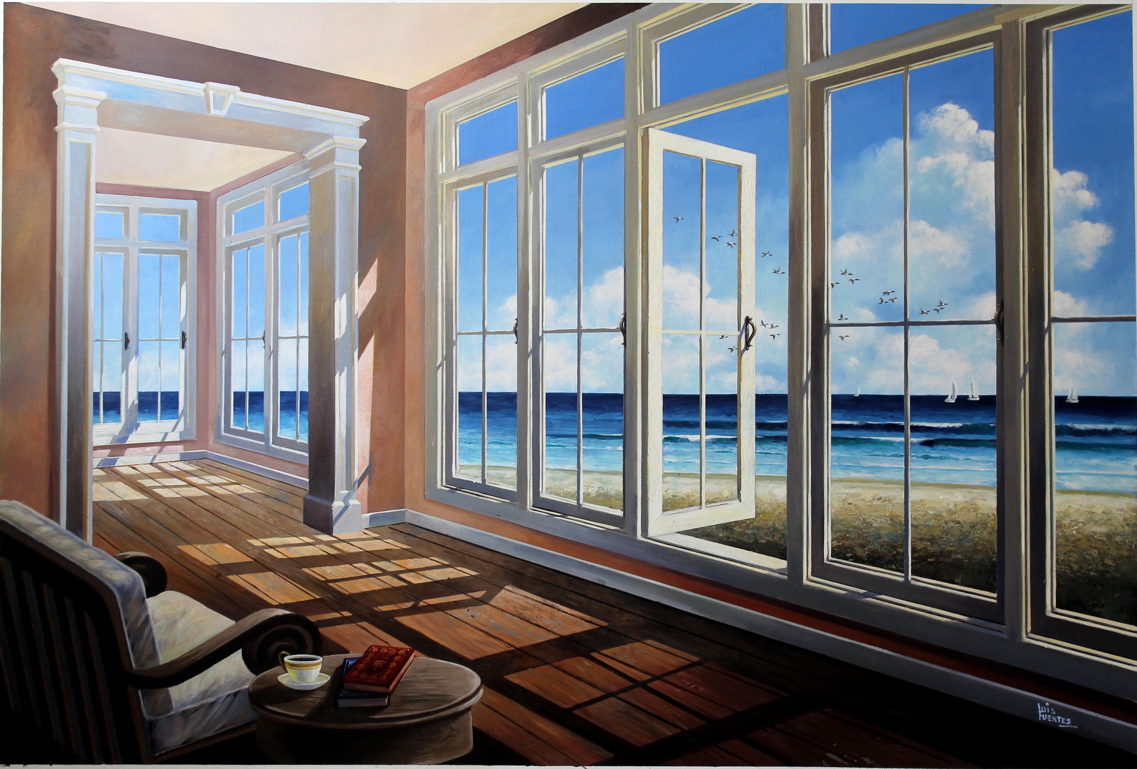 Luis Fuentes - Books with the Coffee original interior Landscape ...