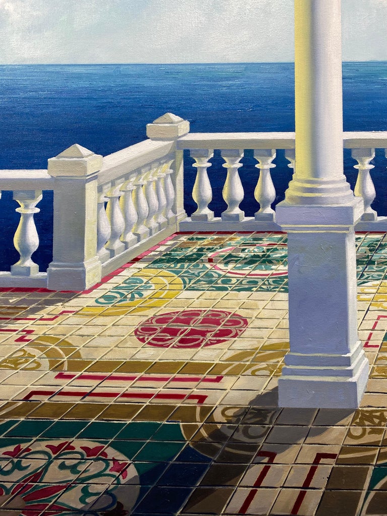 Luis Fuentes - Lights and colores - original seascape/architecture oil ...