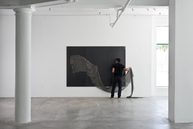 Interactive Magnetic Wall Panels with Metal Mesh by Luis Pons For Sale ...