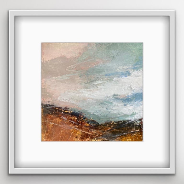 Luisa Holden - Windswept Moorland, Abstract Landscape Painting ...
