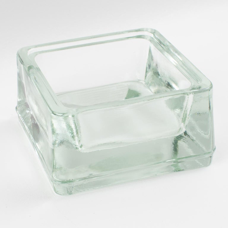 Lumax Molded Glass Ashtray Catchall Desk Tidy Designed by Le Corbusier ...