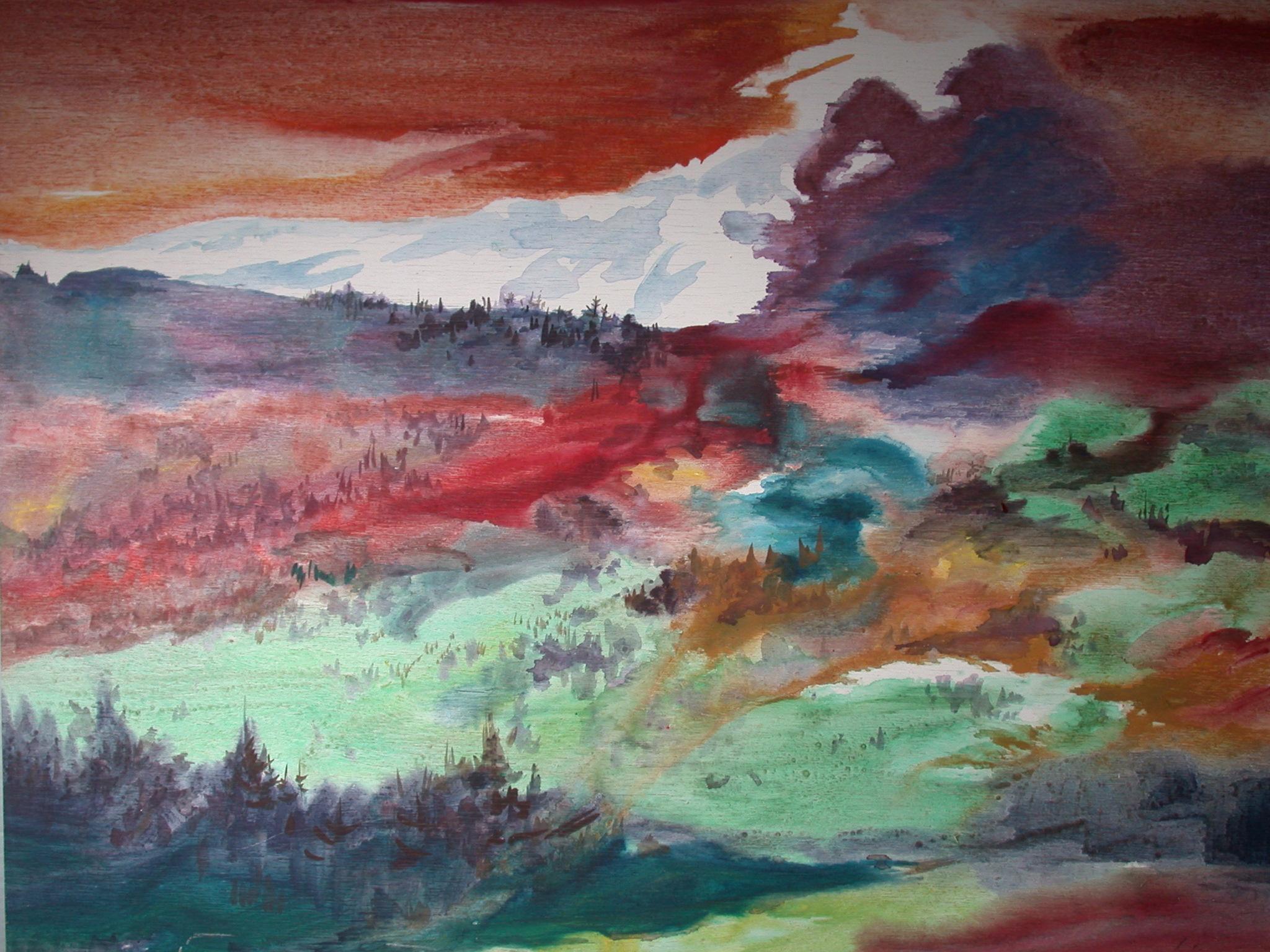 Lumen Martin Winter - Santa Fe Mountains For Sale at 1stDibs