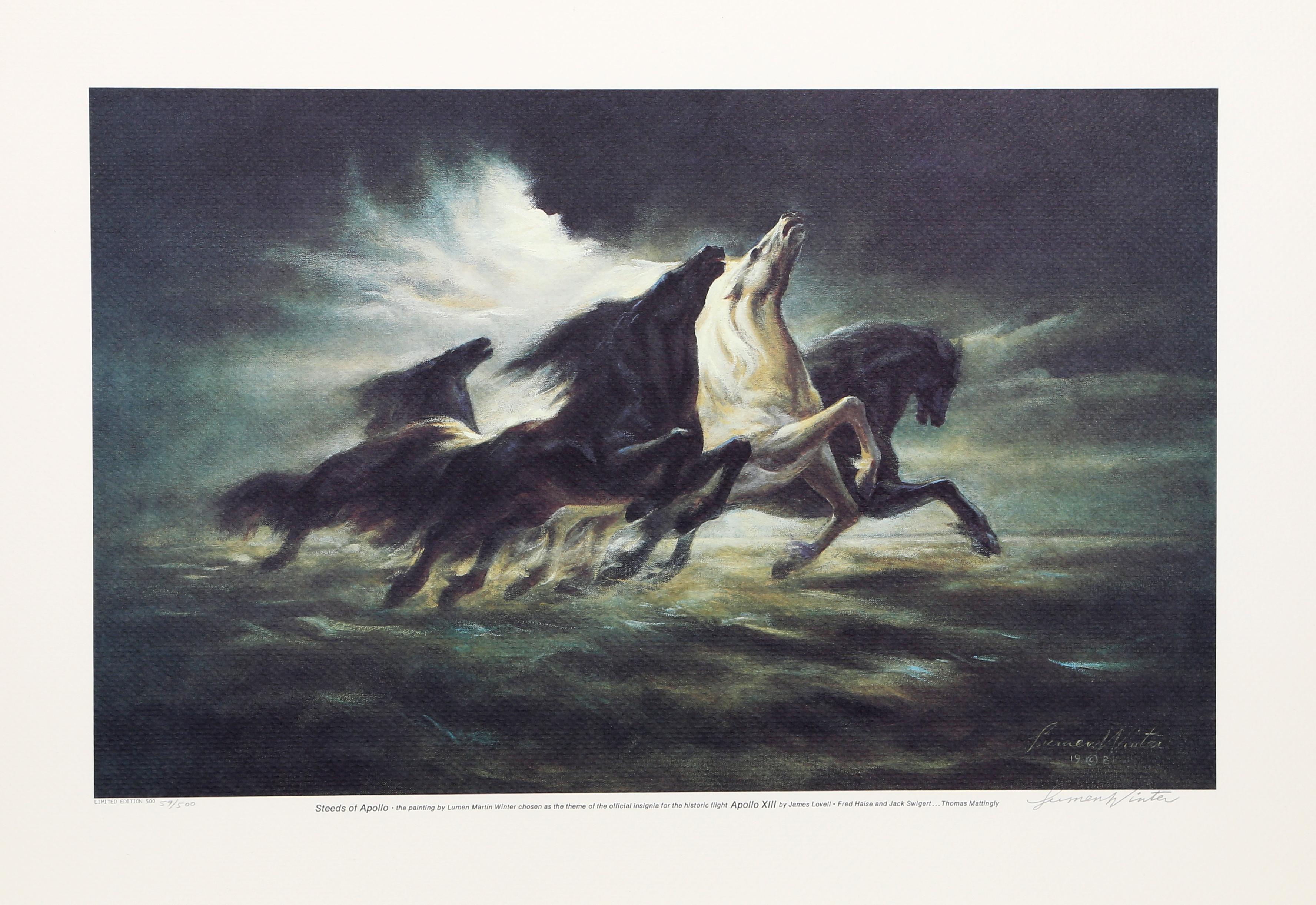 Lumen Winter - Steeds of Apollo (Apollo XIII) at 1stDibs | steeds of apollo