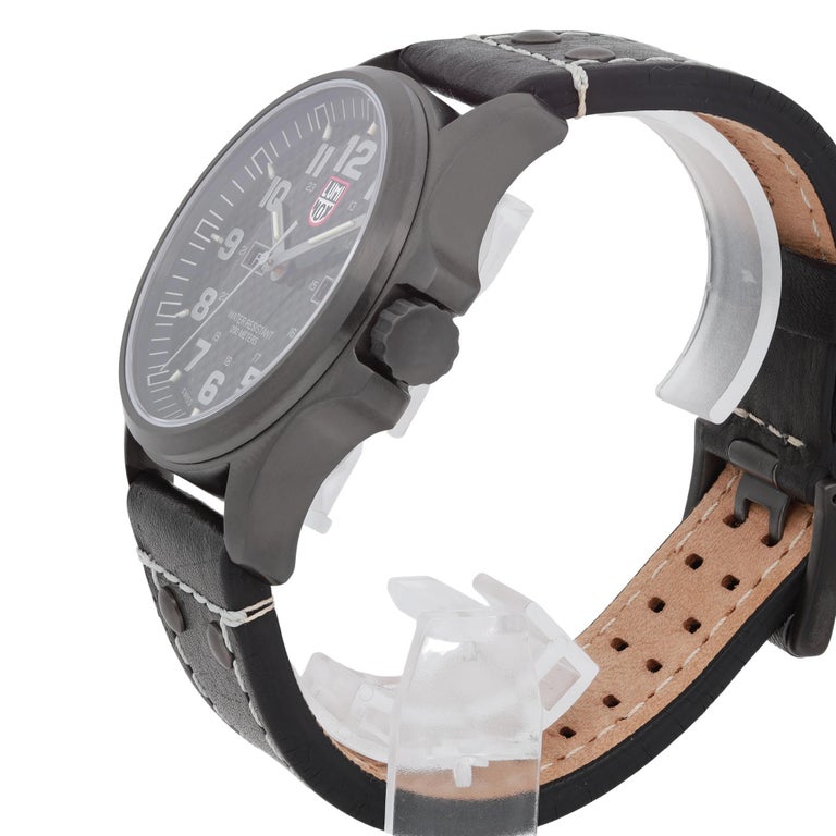 Luminox Atacama Field Day-Date Steel Black Dial Mens Quartz Watch XL ...