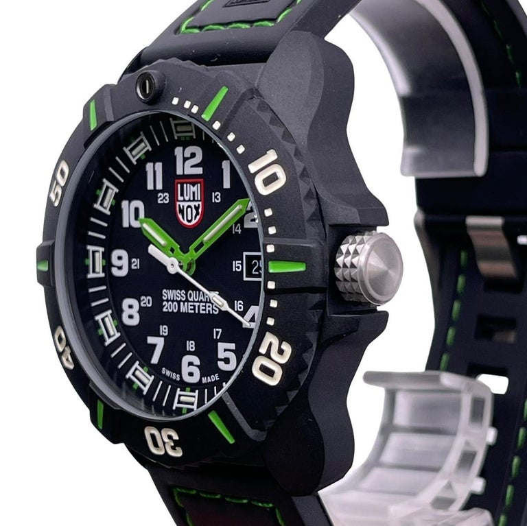 Luminox Coronado 3020 Series Carbon Black Dial Quartz Mens Watch XS ...