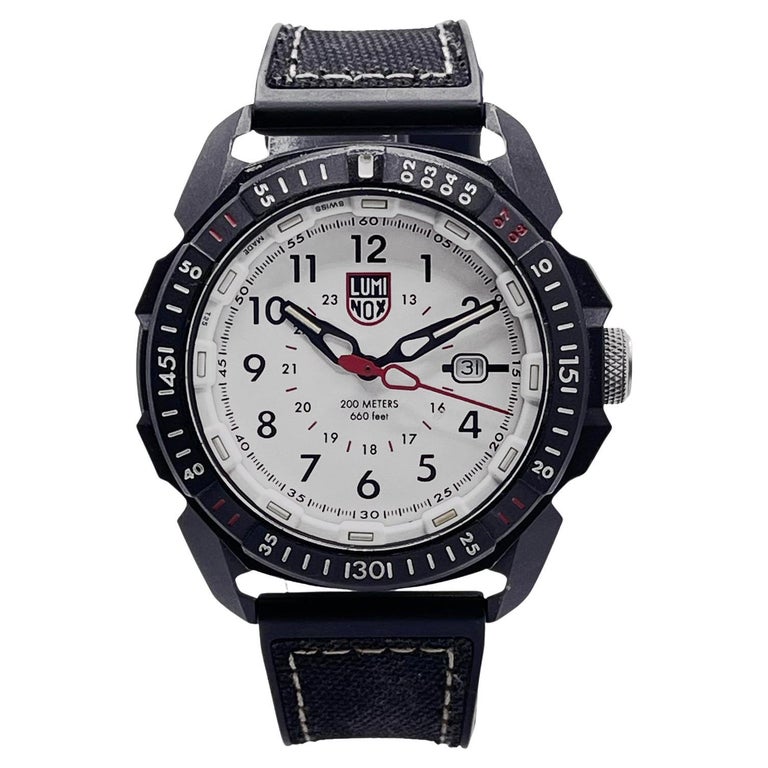 Luminox Ice-Sar Arctic 1000 Series 46mm White Dial Quartz Mens Watch XL ...