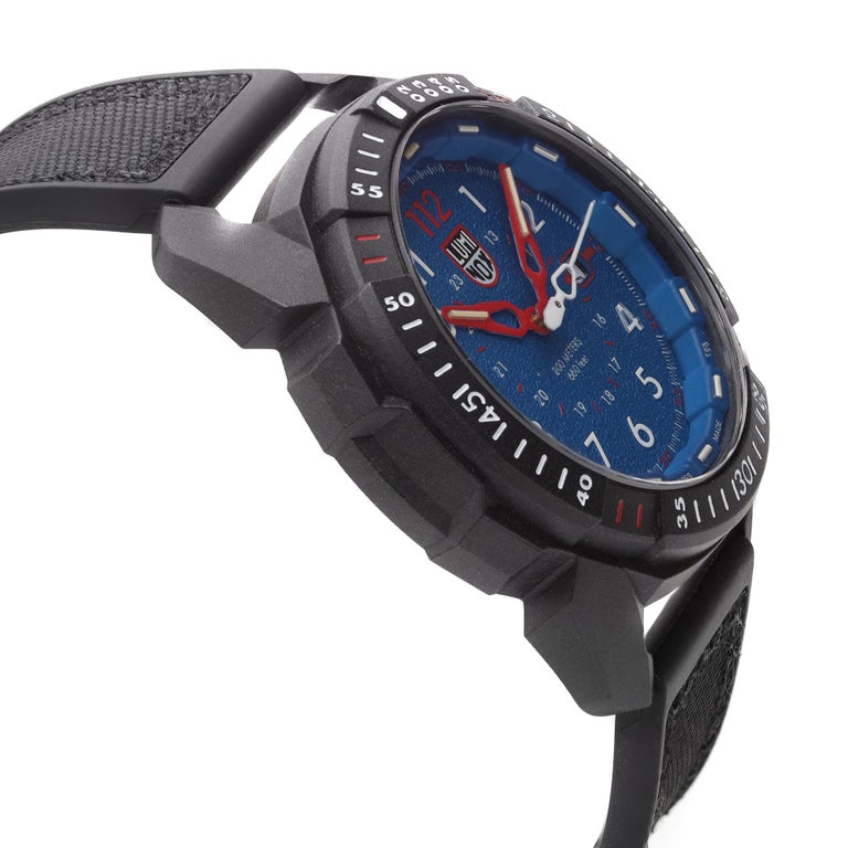 Luminox Ice-Sar Arctic Carbon Blue Dial Quartz Mens Watch XL.1003.ICE ...