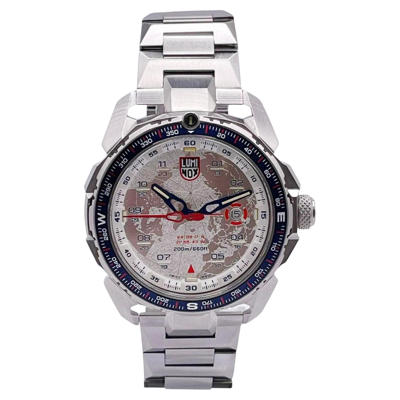 Luminox Ice-Sar Arctic Stainless Steel Blue Dial Quartz Mens Watch XL ...