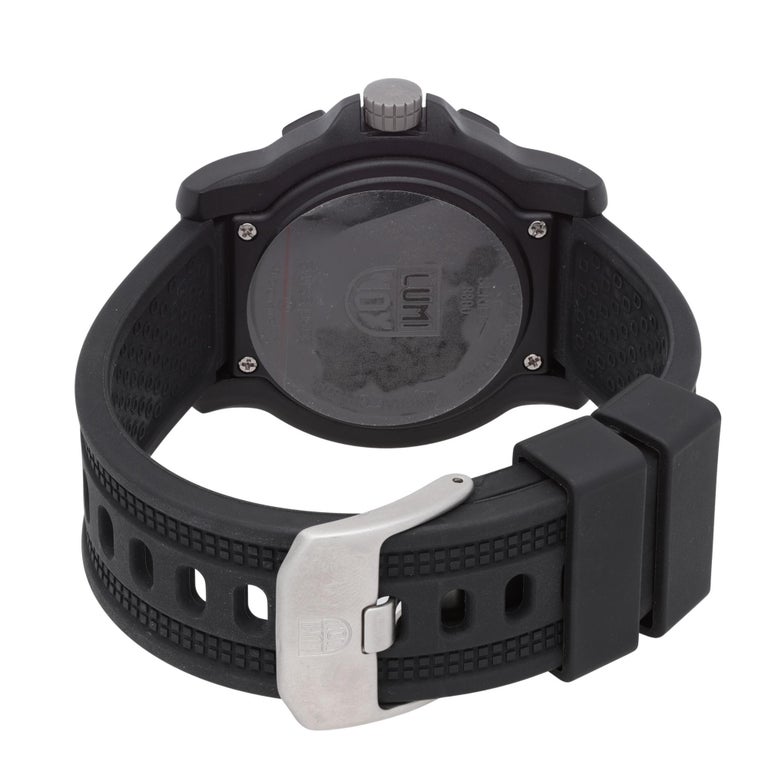 Luminox Navy Seal Black OPS Carbonox Black Dial Quartz Mens Watch XL ...