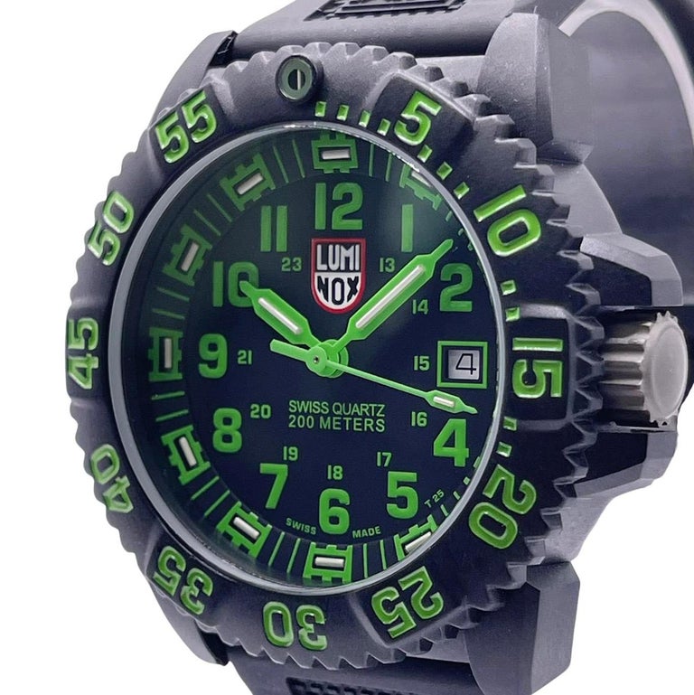 Luminox Navy Seal Colormark Carbon Black Dial Quartz Mens Watch XS.3067 ...