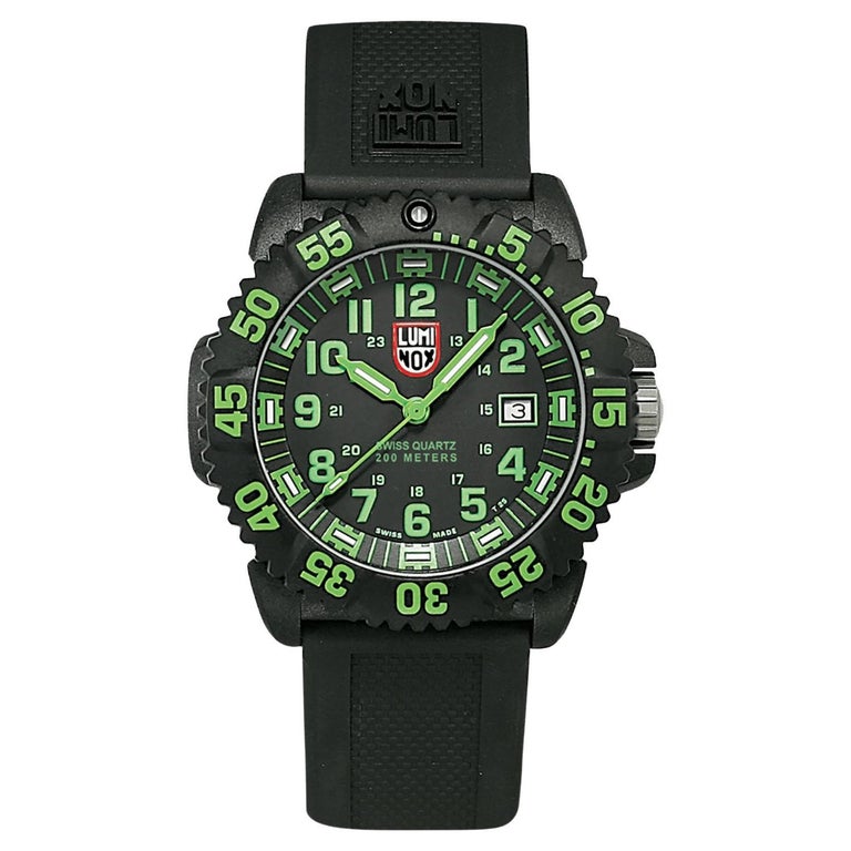 Luminox Navy Seal Colormark Carbon Black Dial Quartz Mens Watch XS.3067 ...