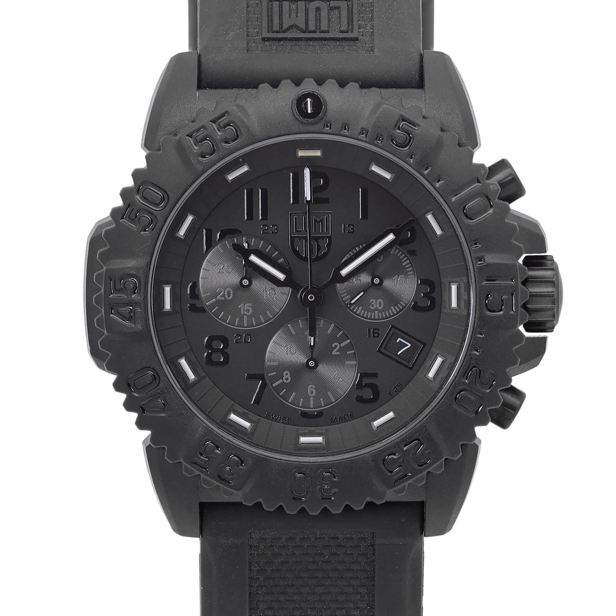 Luminox Navy Seal Colormark Chrono Black Dial Quartz Men Watch XS.3081 ...