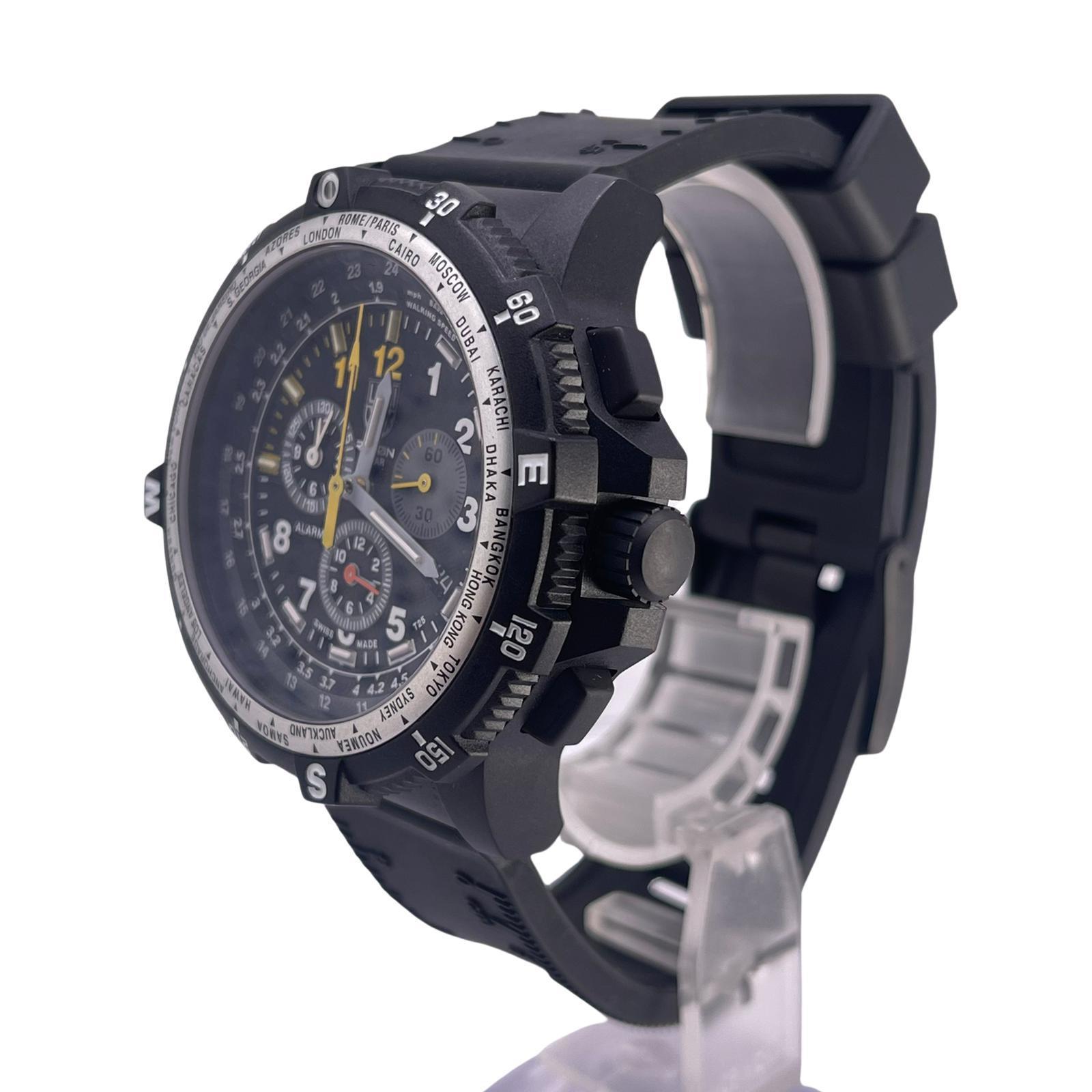 Luminox Recon Team Leader Chronograph Carbon Black Dial Quartz Watch XL ...