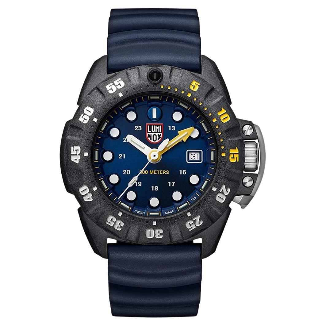 Luminox Deep Dive 1520 Series Steel Blue Dial Automatic Mens Watch XS ...
