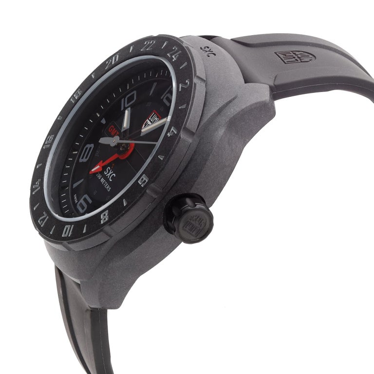 Luminox SXC Space GMT Carbon Black Dial Quartz Mens Watch XU.5021.GN ...