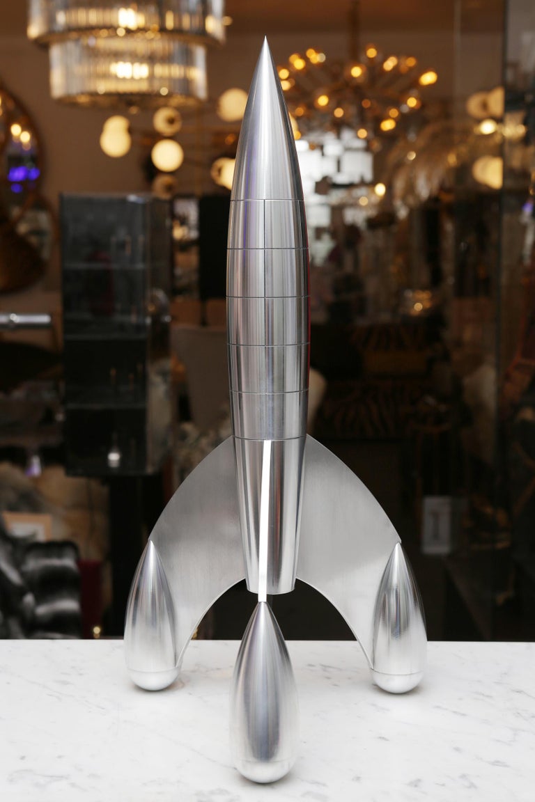 Lunar Rocket Sculpture at 1stDibs