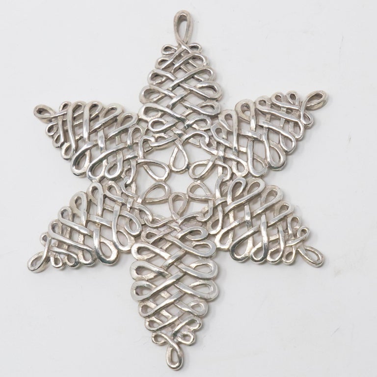 Lunt Sterling Snowflake, 2000 For Sale at 1stDibs