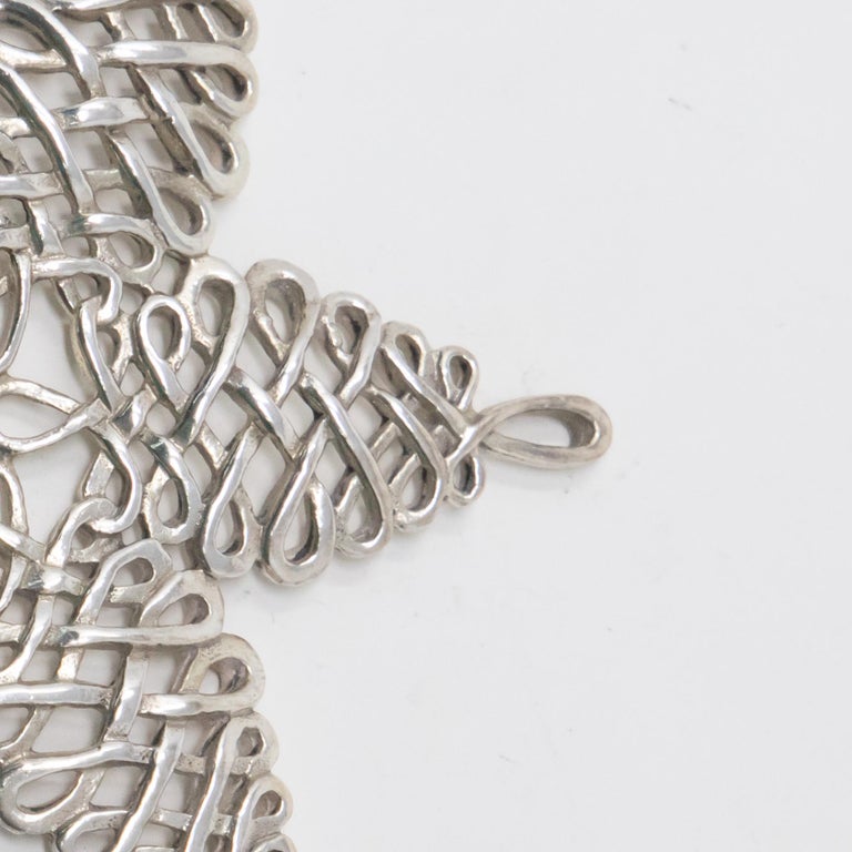 Lunt Sterling Snowflake, 2000 For Sale at 1stDibs