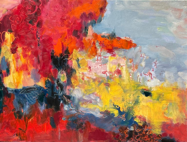 Luo Yi - Chinese Contemporary Art by Luo Yi - Serie Red No.3 For Sale ...