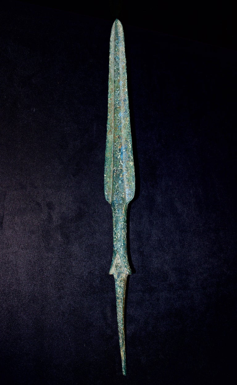 Ancient Luristan Bronze Spear Head // Early Iron Age Weapon For Sale at ...
