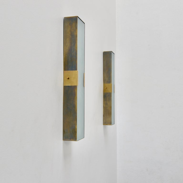 Lusquare Rt Sconce PB For Sale at 1stDibs