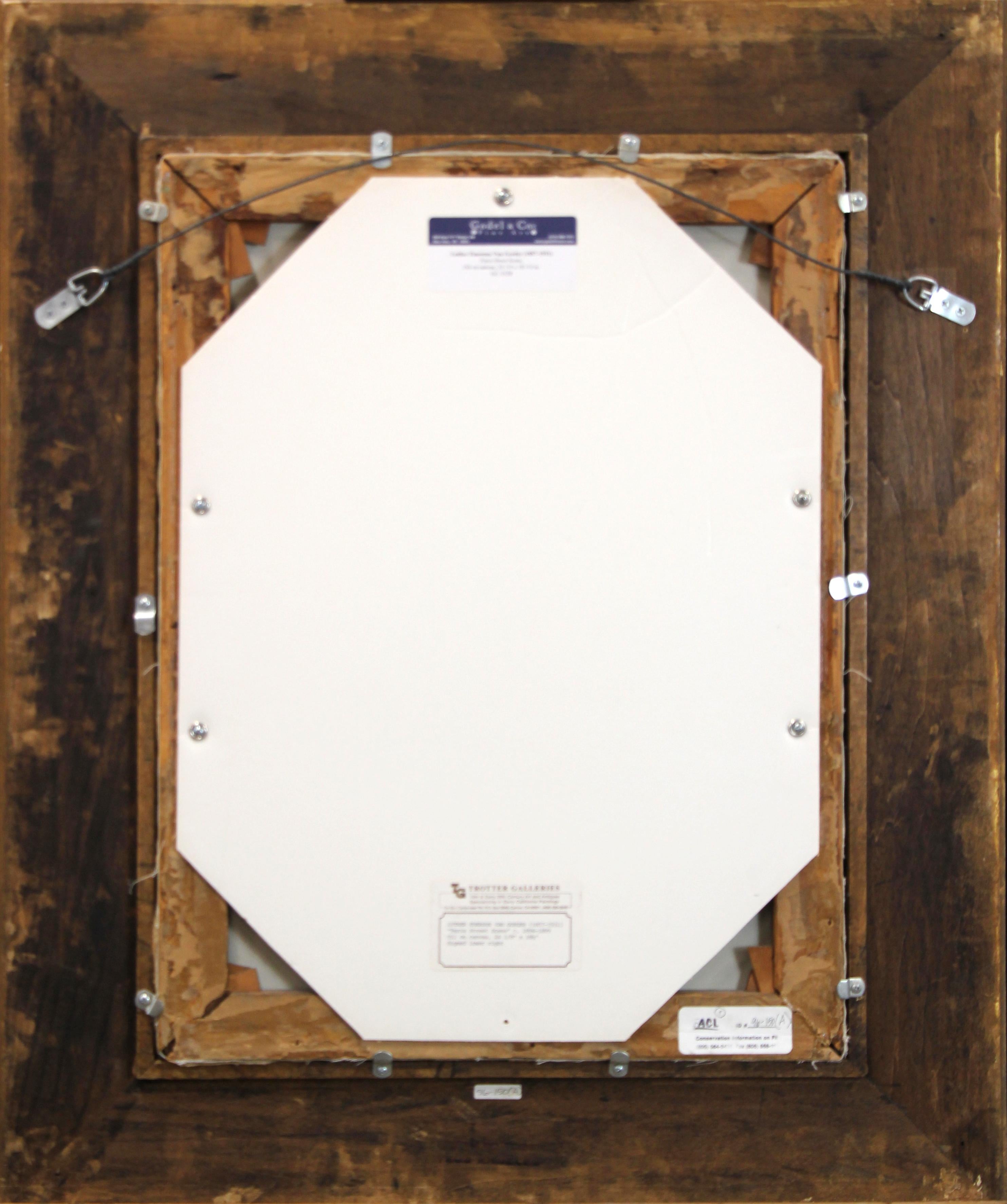 Luther E. Van Gorder - Paris Street Scene, 19th Century European ...