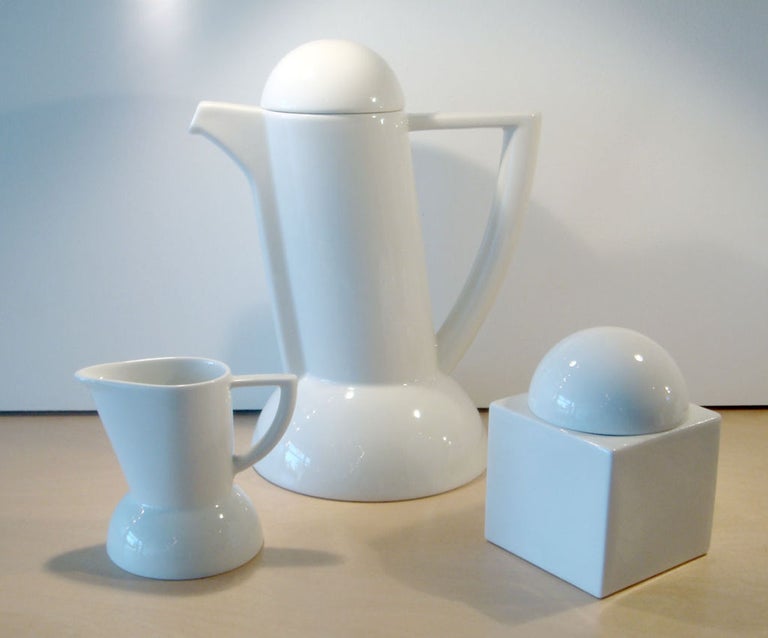 Lutz Rabold 'City Scape' Tea Set for Arzberg, 1980 For Sale at 1stDibs