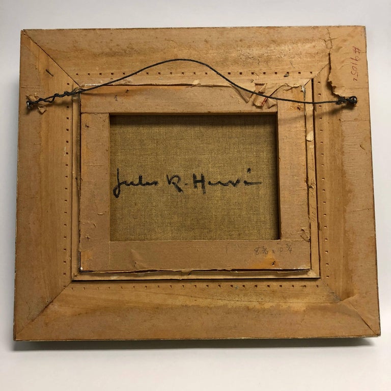 Luxembourg Garden Scene by Artist Jules R Herve at 1stDibs