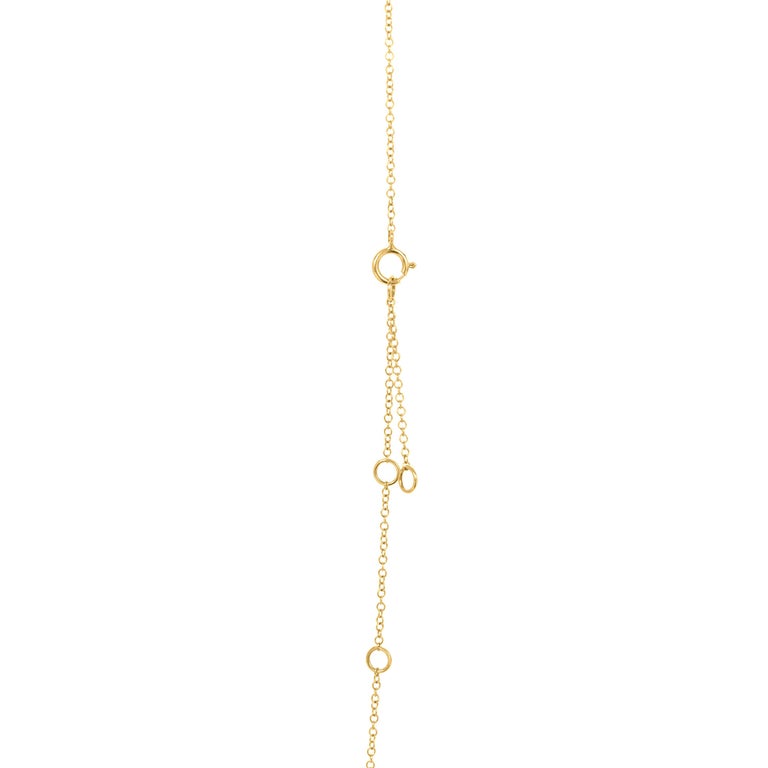 Luxle 1/3cttw. Double Strand Diamond Square Cluster Necklace in 14k ...