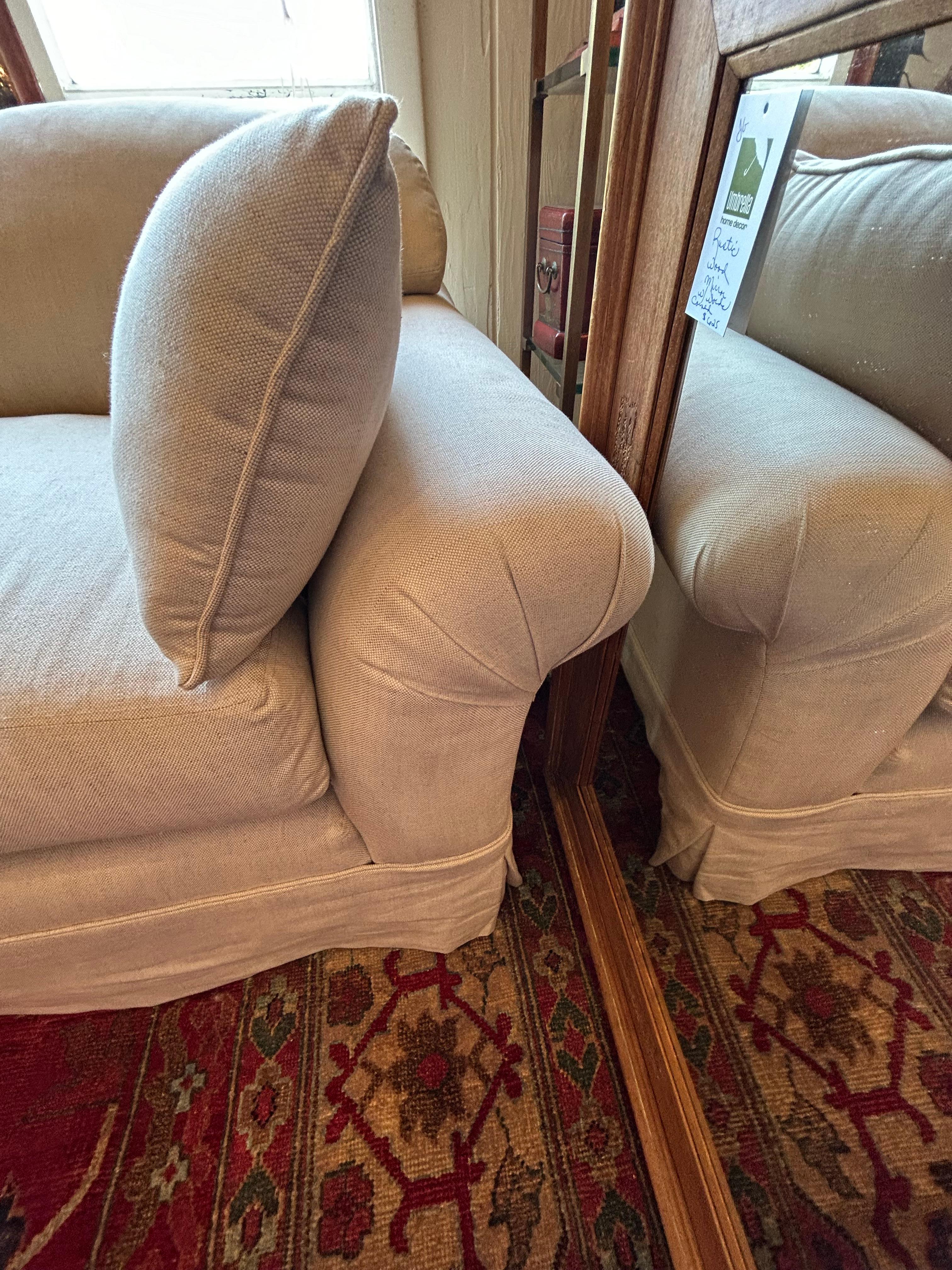 Luxurious Custom Designer Sofa by Baker For Sale at 1stDibs