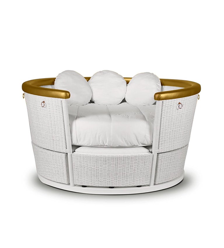 Luxury Ballooning Bed for Children Bedroom Basket Crib Bed and Sofa for ...