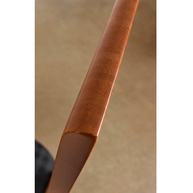 Luxury Costantini Pietro High Back Modern Italian Cherry Dining Chairs ...