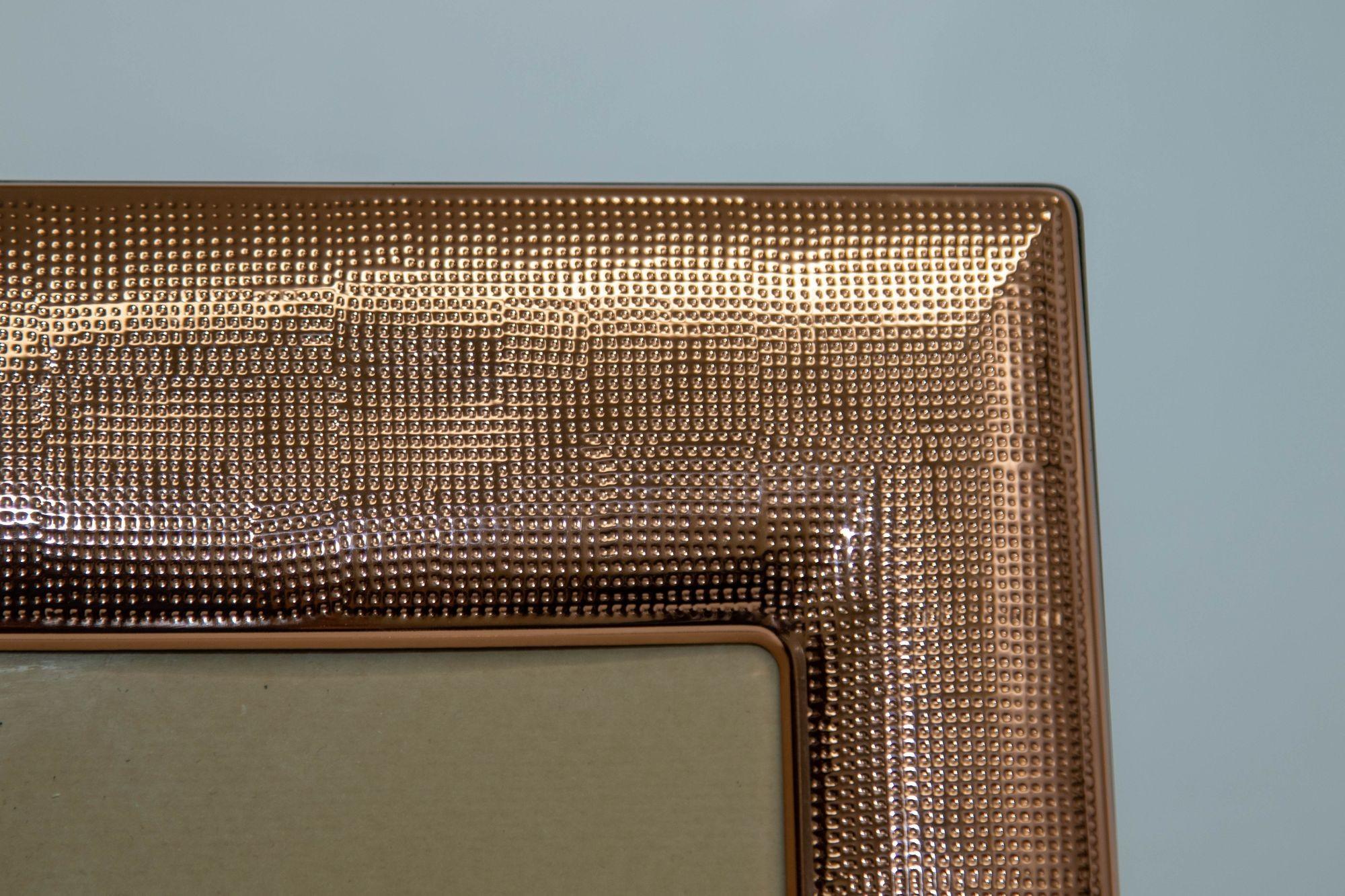 Luxury Italian Hammered Copper Metal Picture Frame by Del Conte For ...