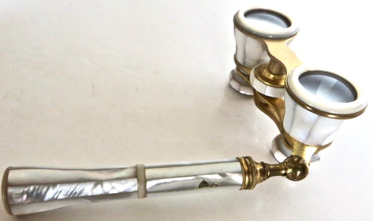 Luxury Lorgnette Opera Glasses French, Circa 1880 at 1stDibs