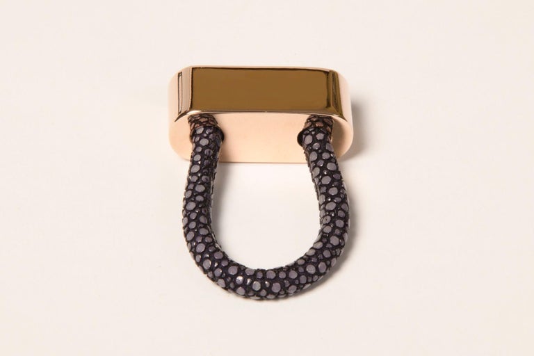 Luxury Pull Handle, Various Metal and Leather Color Finishes Padlock ...