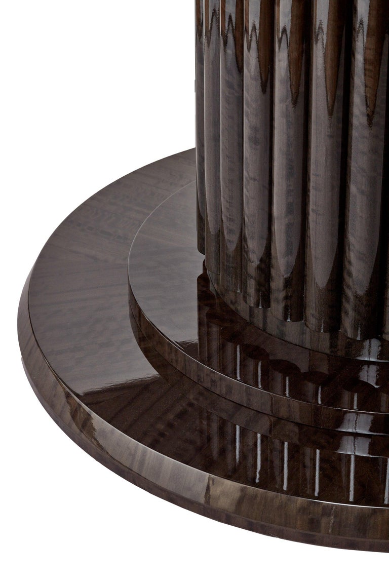 Luxury Round Dining or Conference Table with Quartz Insert ...