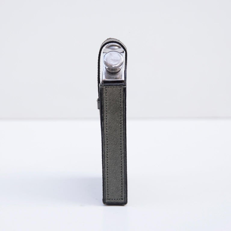 Luxury Vintage Gucci Green Leather Bounded Hip Flask, 1970s at 1stDibs ...