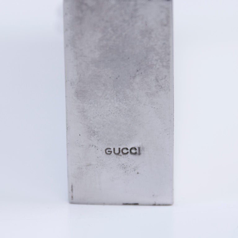 Luxury Vintage Gucci Green Leather Bounded Hip Flask, 1970s at 1stDibs ...