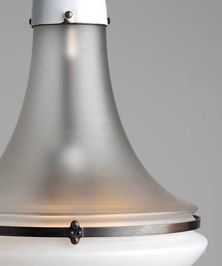 Luzette Pendant by Peter Behrens in White, Germany, circa 1920 For Sale ...
